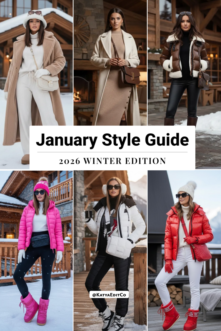 Shop The Looks: January 2026 Fashion Style Guide